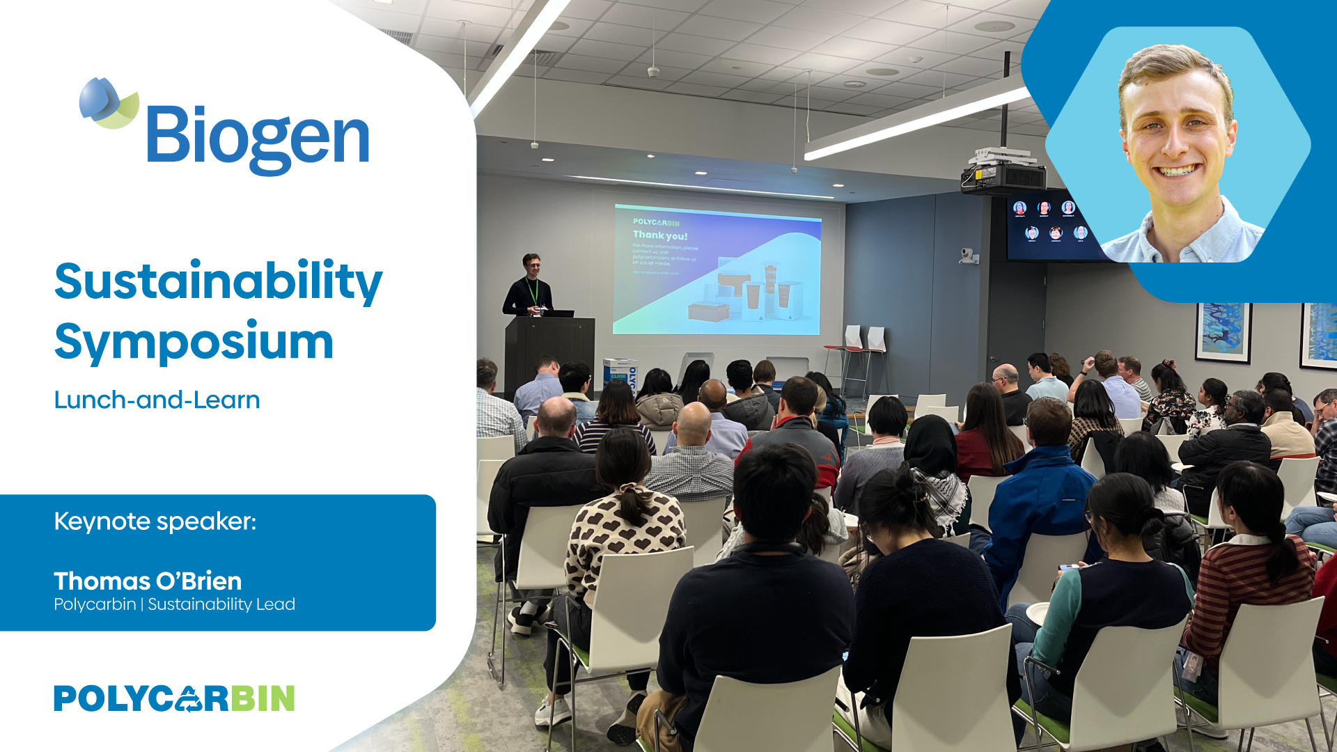 Biogen's Sustainability Symposium – Polycarbin